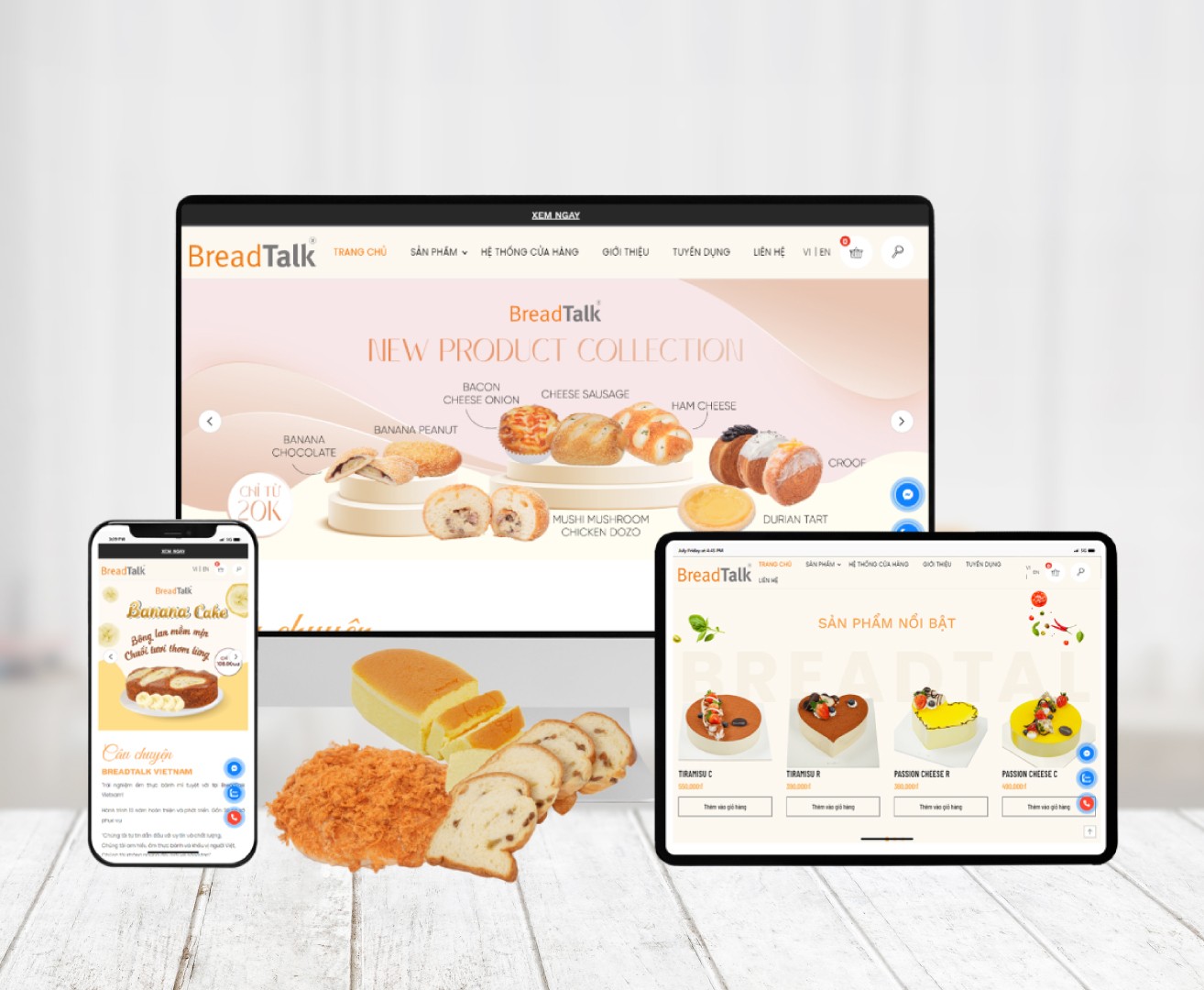DỰ ÁN BREADTALK VIETNAM - HD AGENCY