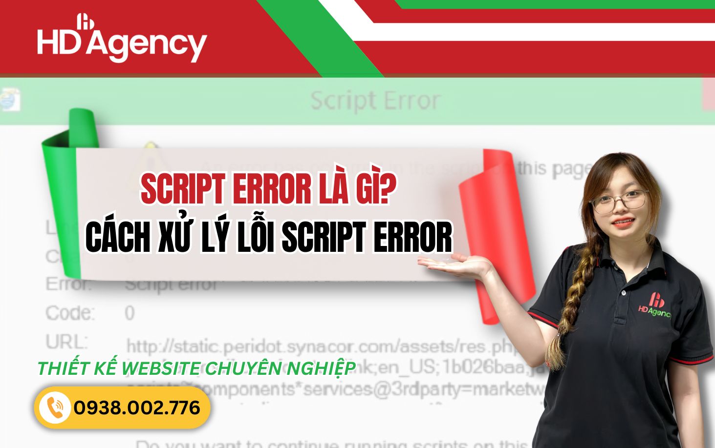 Script Error Là Gì? Cách Xử Lý Lỗi Script Error - HD Agency