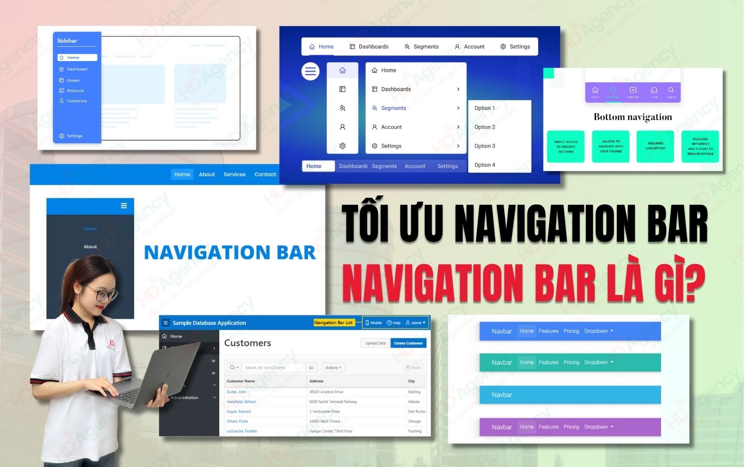 Navigation Bar Là Gì? Tối Ưu Navigation Bar Cho Website