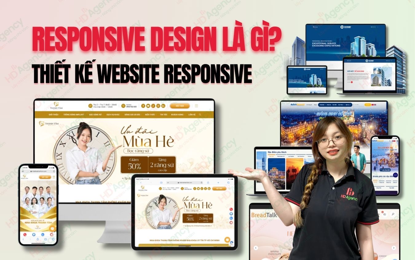 Responsive Design Là Gì? Thiết Kế Website Responsive