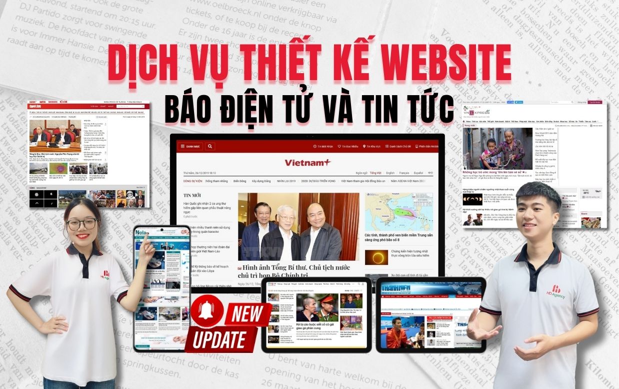 Dịch Vụ Thiết Kế Website Báo Điện Tử Và Tin Tức Uy Tín